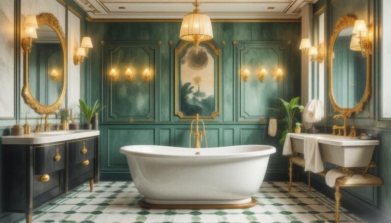 Art Deco Bathroom Design Ideas for a Bold Statement | Hammer Contractors