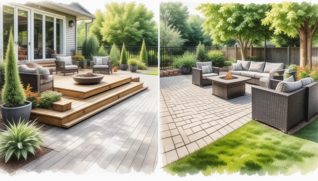 Deck vs. Patio: Which Outdoor Space Is Best for Your Home? | Hammer ...